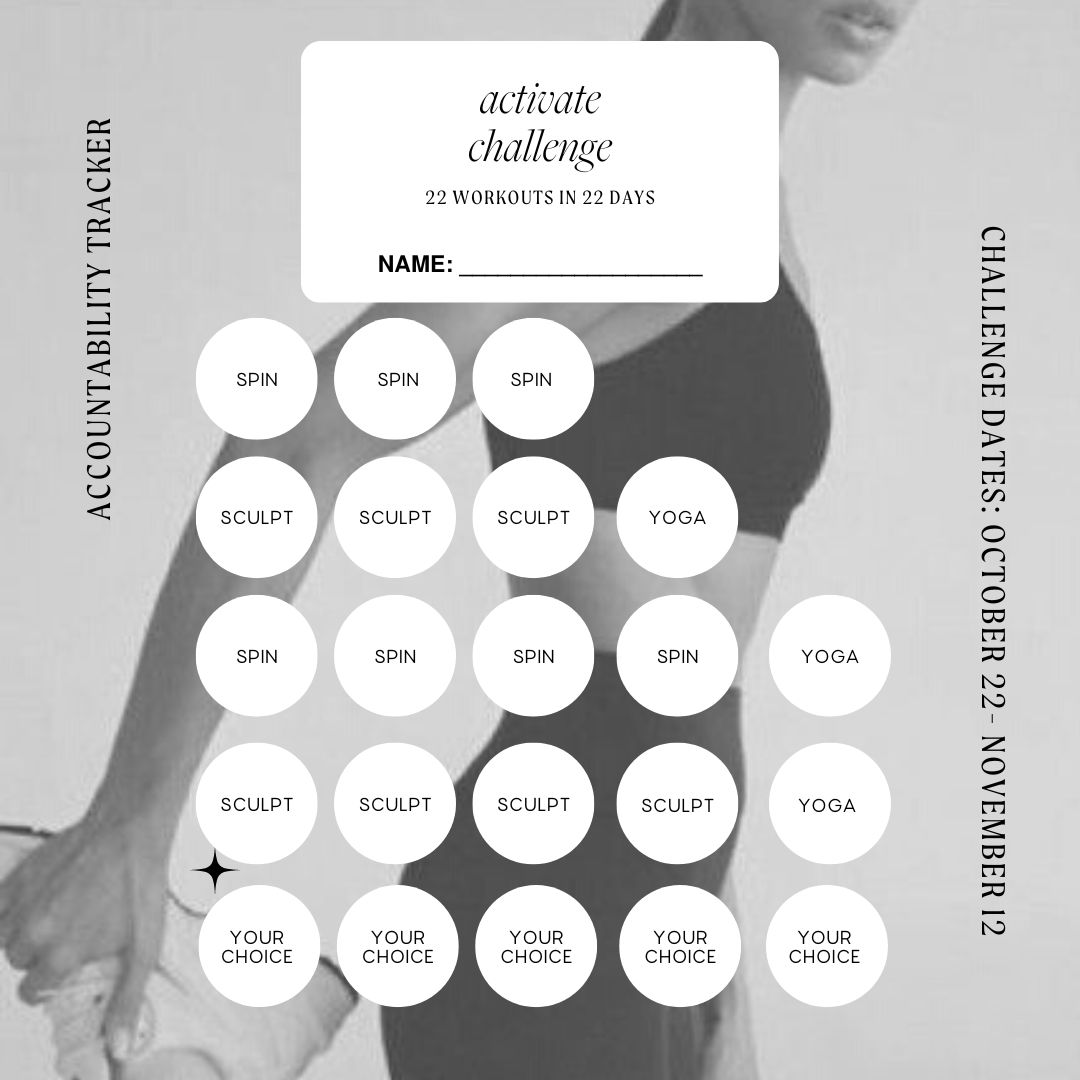 ACTIVATE CHALLENGE STARTS SOON- | activate-house.com